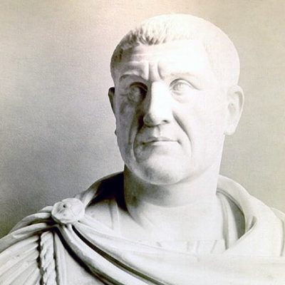 Marble bust of Emperor Maximinus Thrax « IMPERIUM ROMANUM